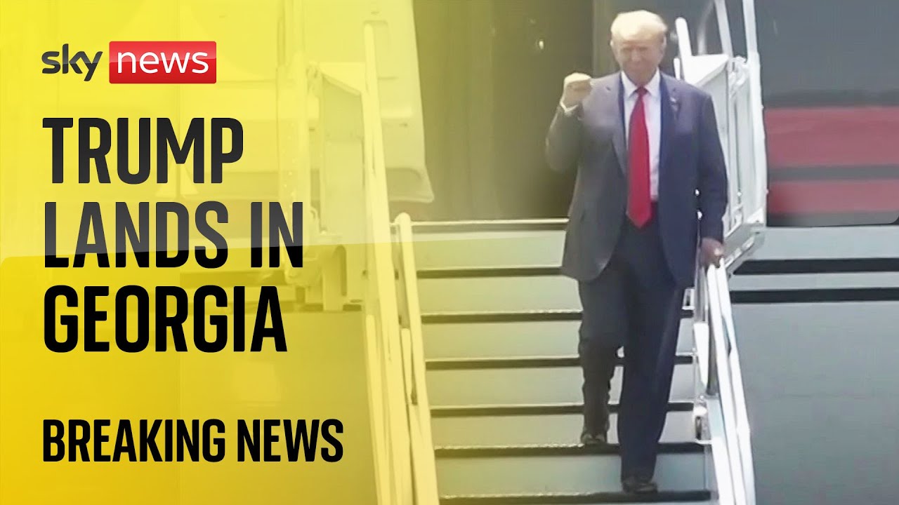 Donald Trump lands in Georgia for state party convention - The Global ...