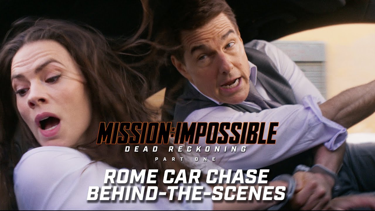 Mission: Impossible – Dead Reckoning Part One | Rome Car Chase Behind ...