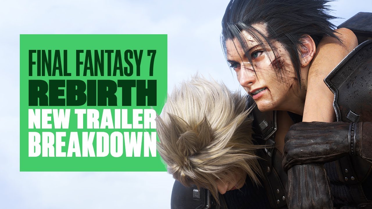 Final Fantasy VII Rebirth Summer Games Fest 2023 Trailer Breakdown ...