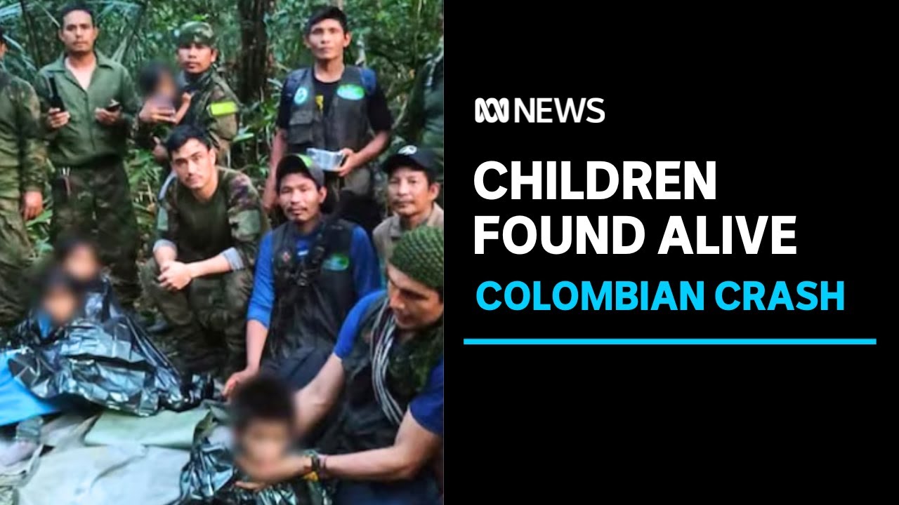Four children found alive in Colombian jungle five weeks after plane ...