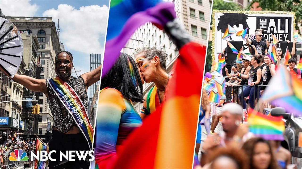 Watch: Thousands of revelers across the U.S. celebrate Pride - The ...