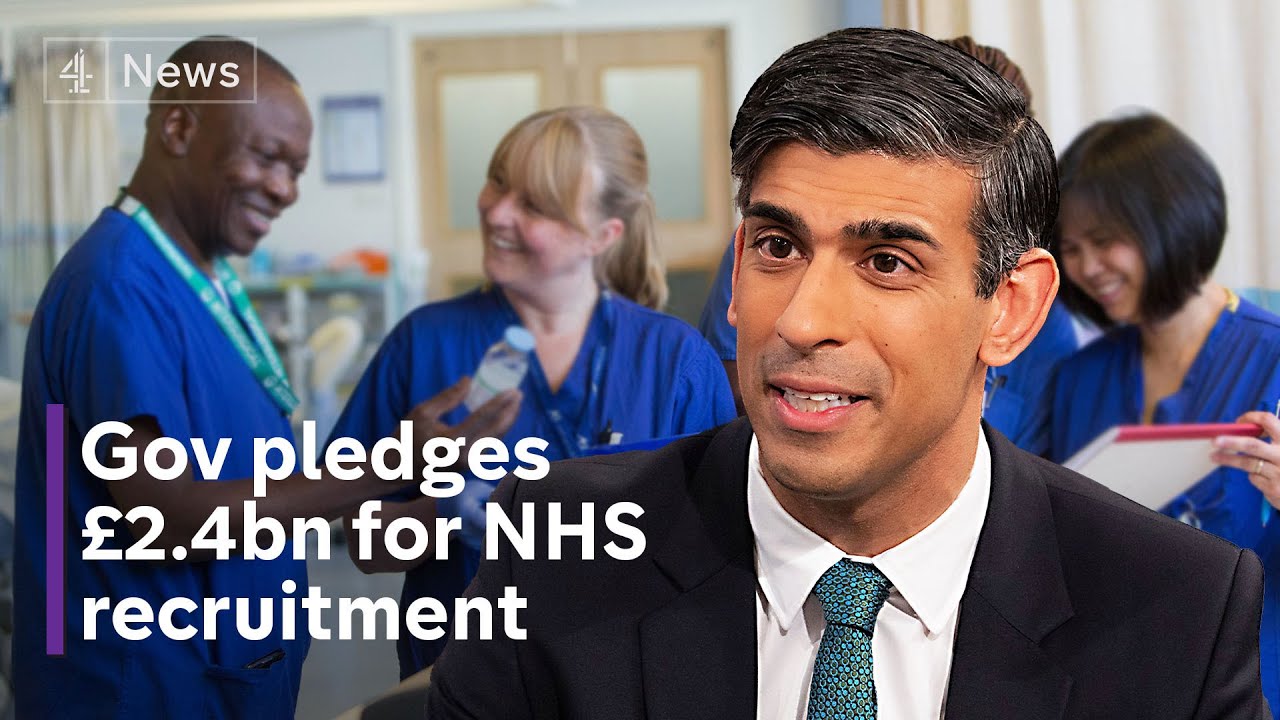 Rishi Sunak promises more health staff for the NHS but will it cut ...