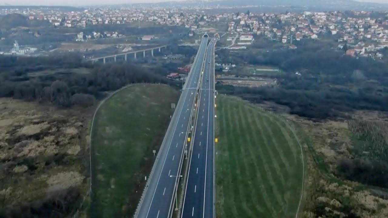 China-built bypass section opens to traffic in Serbian capital - The ...