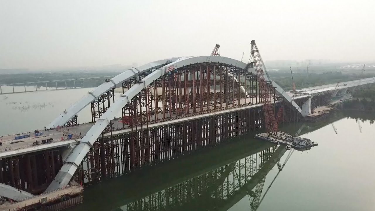 Construction of main body of Beijing-Xiongan Bridge complete - The ...