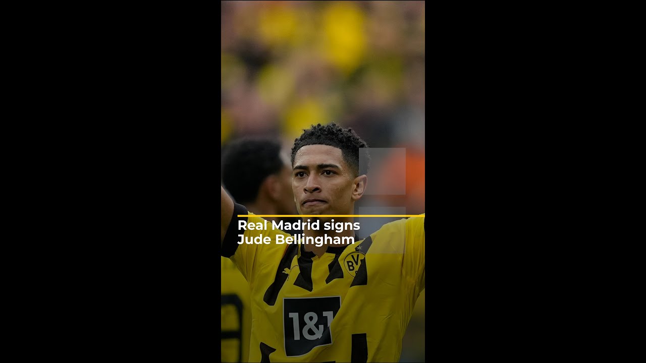 Jude Bellingham signs 6-year contract with Real Madrid | AJ #shorts ...