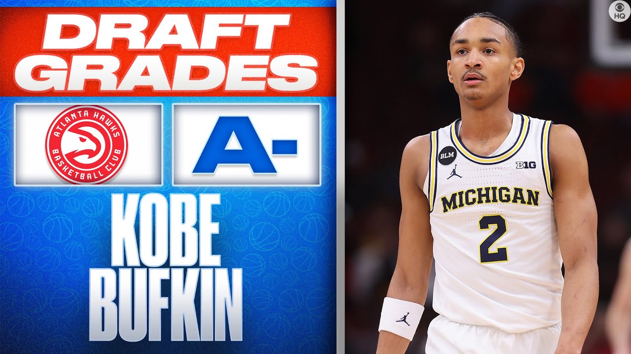 Kobe Bufkin Selected No. 15 Overall by Atlanta Hawks | 2023 NBA Draft ...