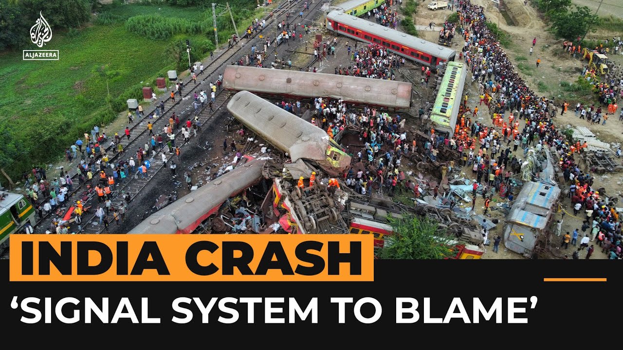 Indian minister blames train crash on new signal system | Al Jazeera ...