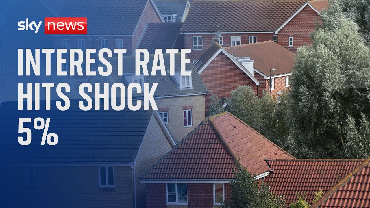 Interest rate hits 'shock' 5% after 0.5 percentage point increase - The ...