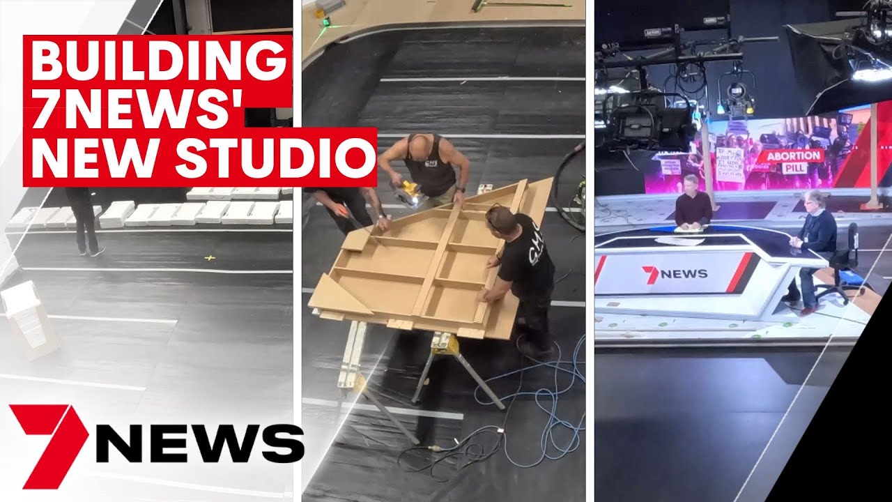 Building 7NEWS Sydney's new state-of-the-art studio | 7NEWS - The ...