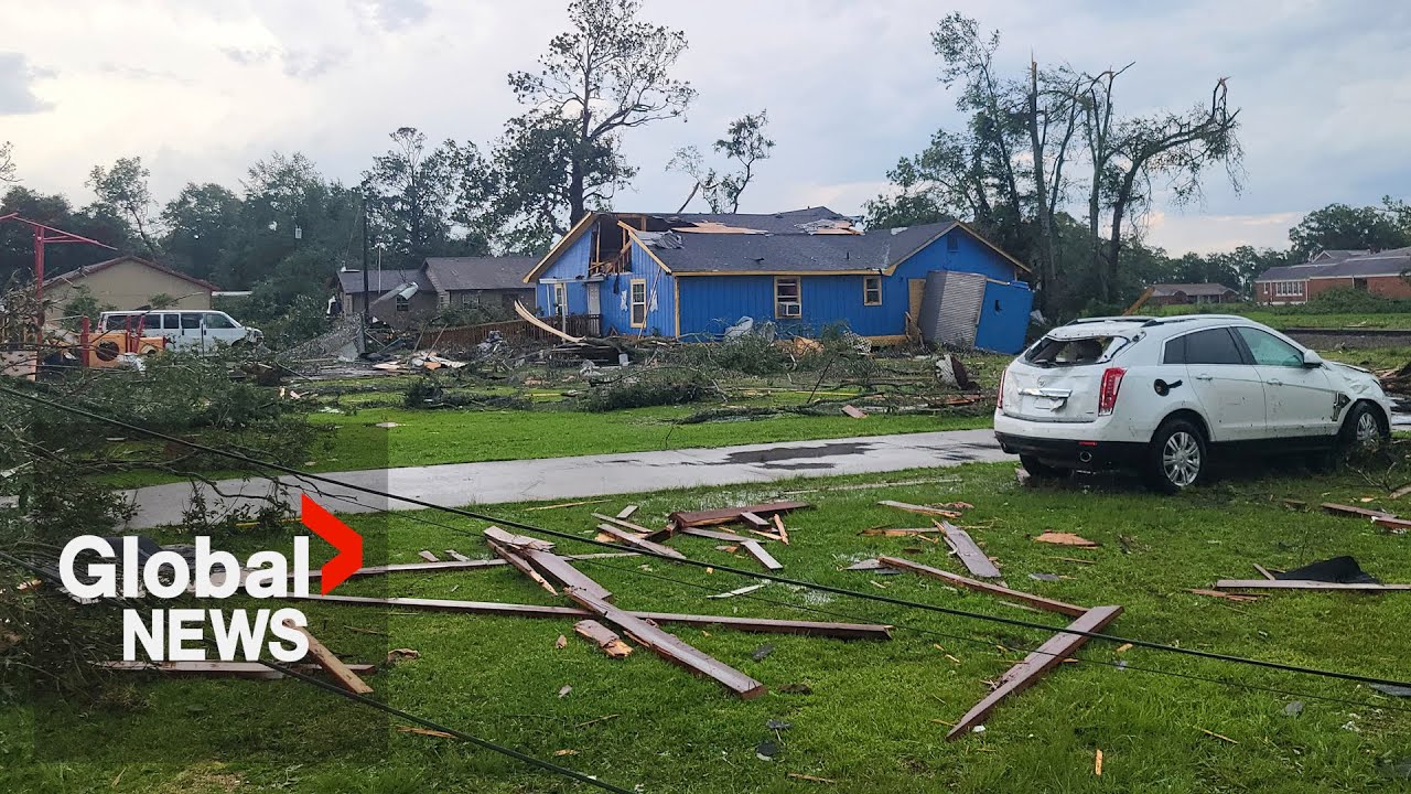 Powerful tornado rips through Mississippi town, causes widespread ...