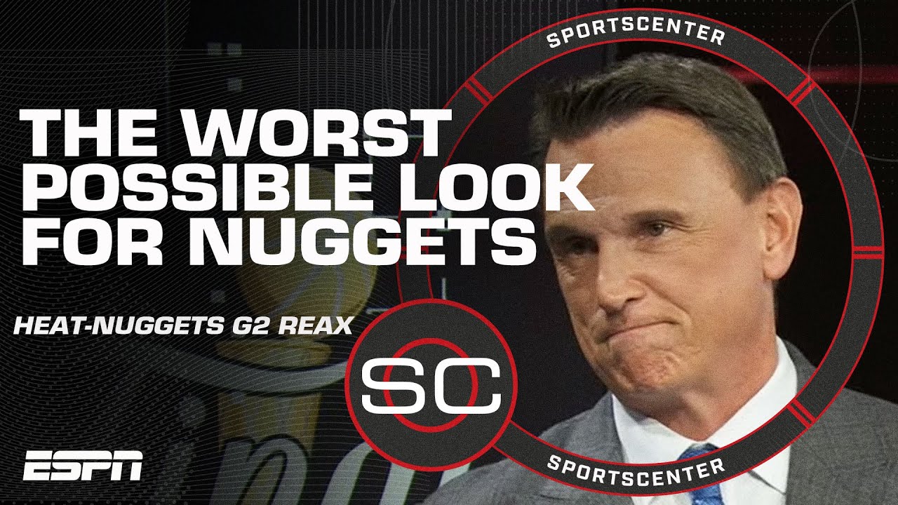 Tim Legler reacts to final possession of Heat-Nuggets Game 2 ...