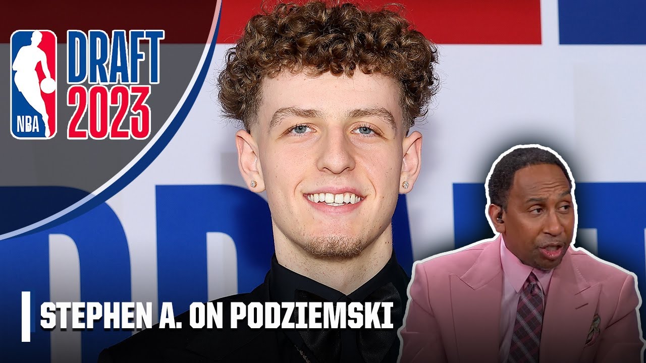 Stephen A. on the Warriors taking Brandin Podziemski: I LOVE what I'm ...