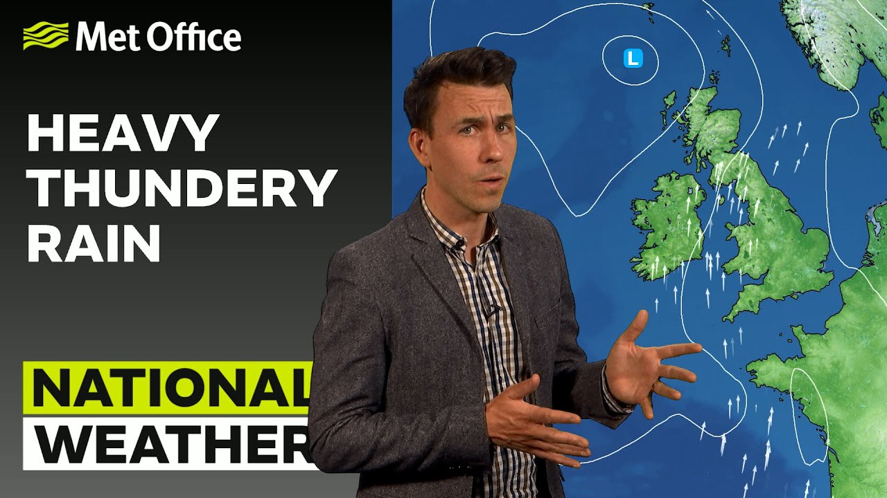 19/06/23 - Heavy thundery rain and showers – Evening Weather Forecast ...