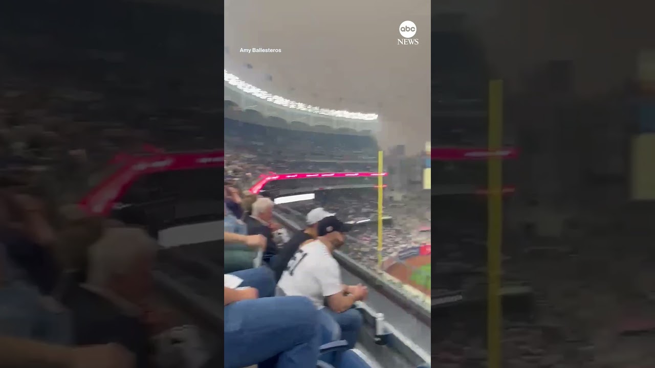 Smoke from wildfires visible over Yankee Stadium | ABC News - The ...