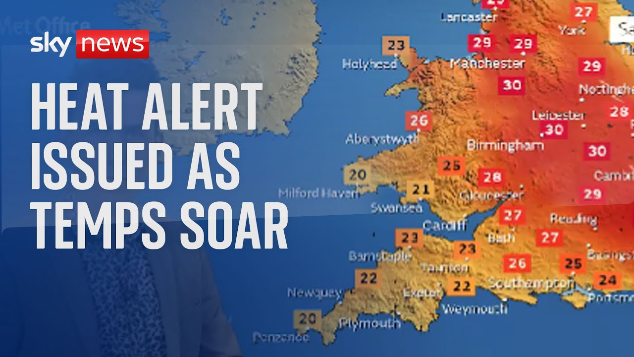 Weather warning: Amber heat health alert issued for UK - The Global Herald