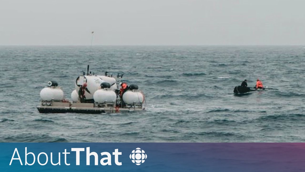 Why it's so hard to find the missing Titanic submersible | About That ...