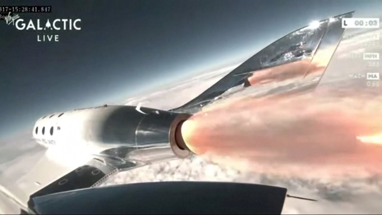 Virgin Galactic completes 1st commercial rocket plane flight to space ...