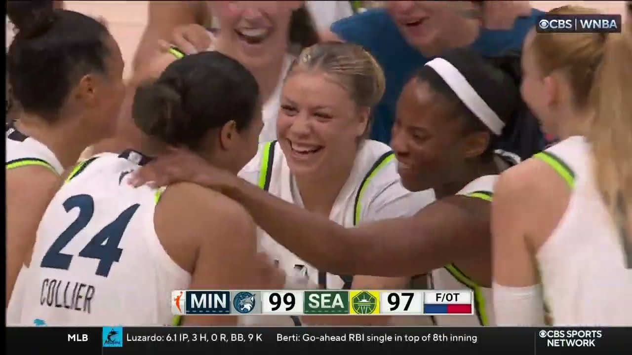 OT GAME WINNER‼ Napheesa Collier & Diamond Miller sneak out Lynx OT ...