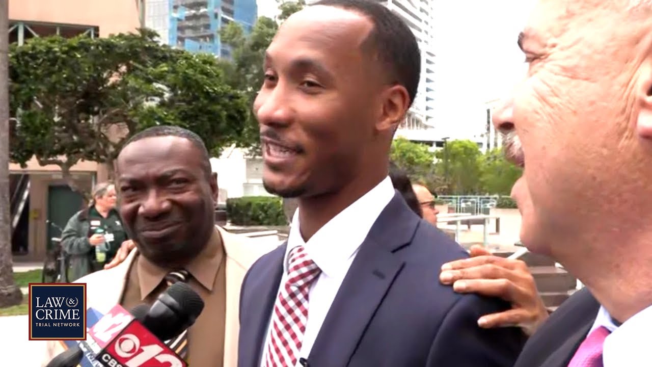 Ex-NFL Player Travis Rudolph Takes Victory Lap After Not Guilty Verdict ...