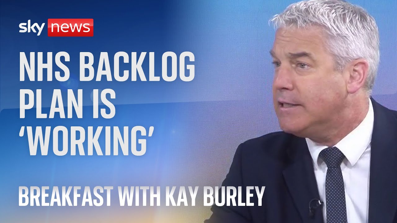 Steve Barclay: NHS backlog plan is 'working' - The Global Herald