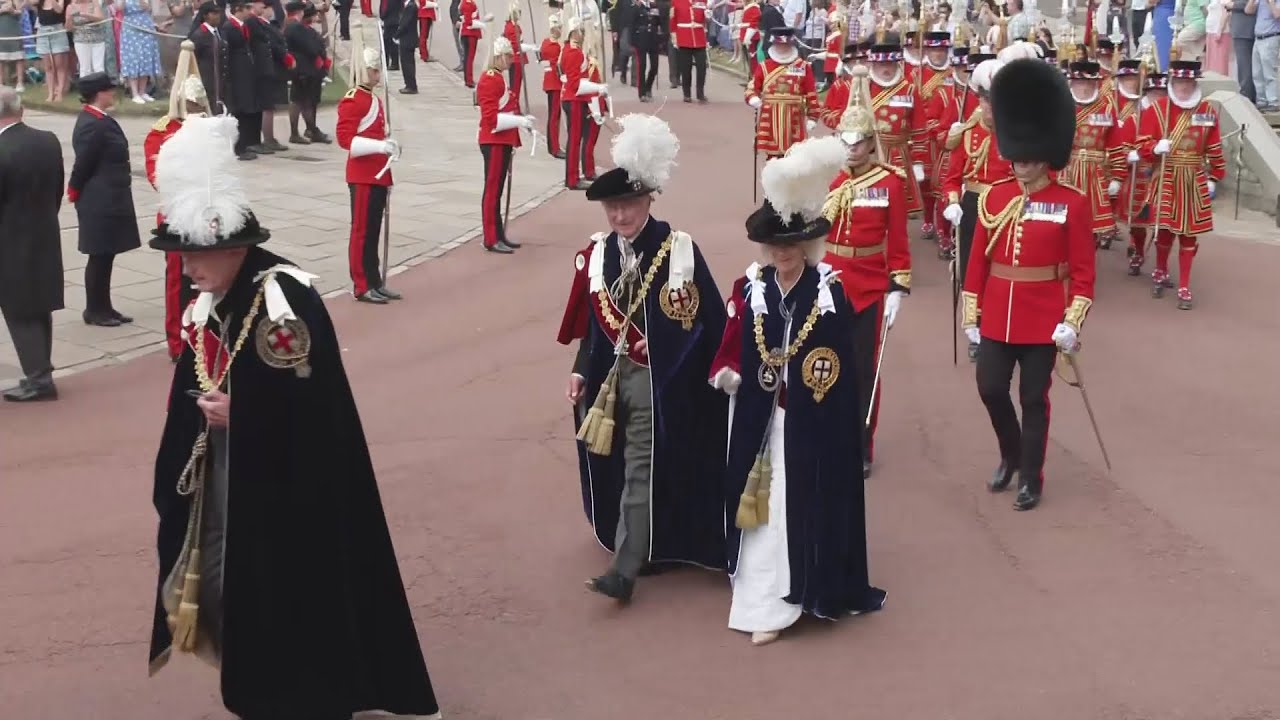 King and Queen lead first historic Garter procession - The Global Herald