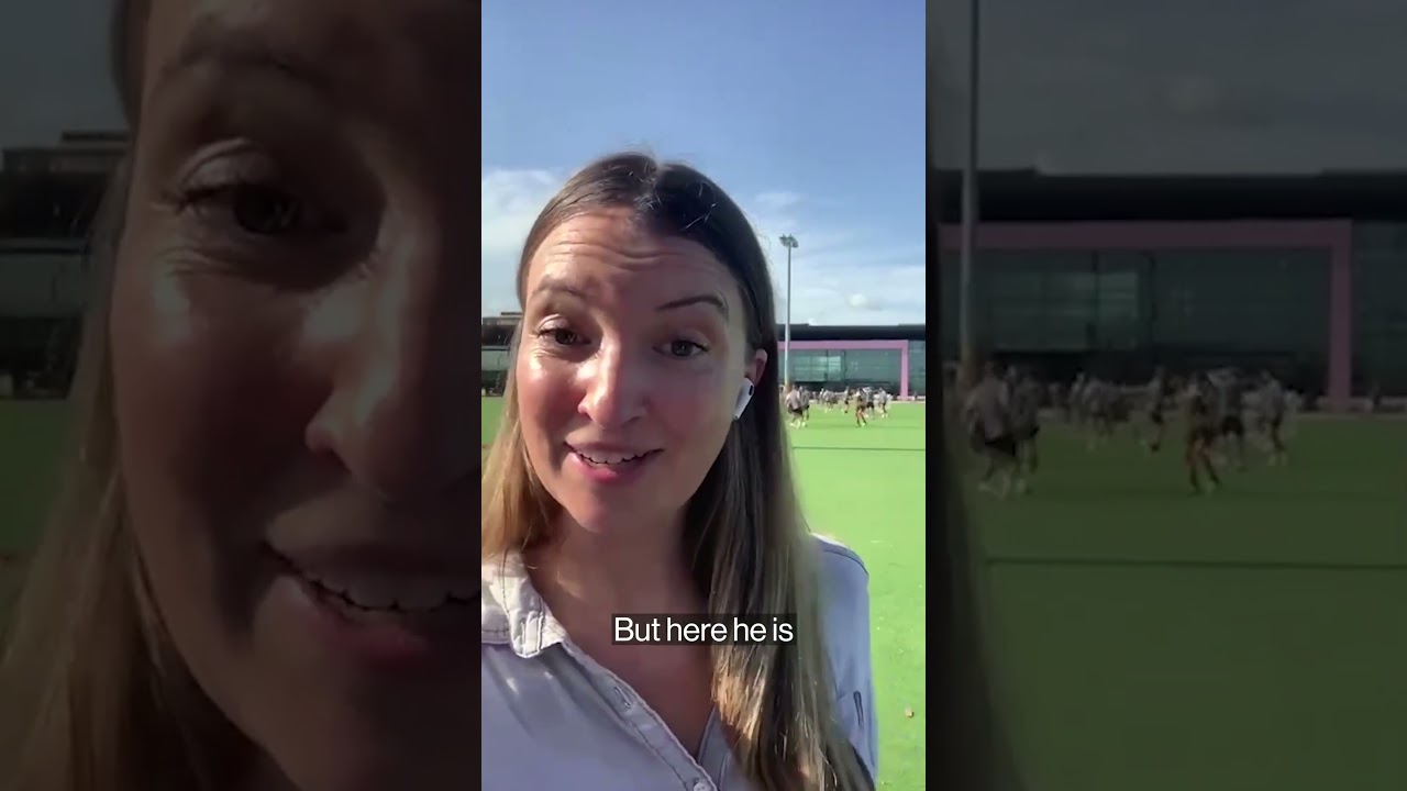 Inside Lionel Messi's First Practice at Inter Miami - The Global Herald