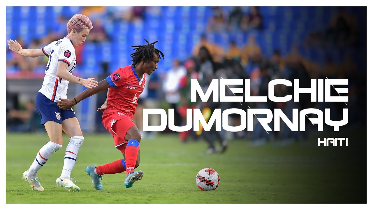 Melchie Dumornay On Her Lifelong Passion For Football & Her Desire To Make Haiti Proud ...