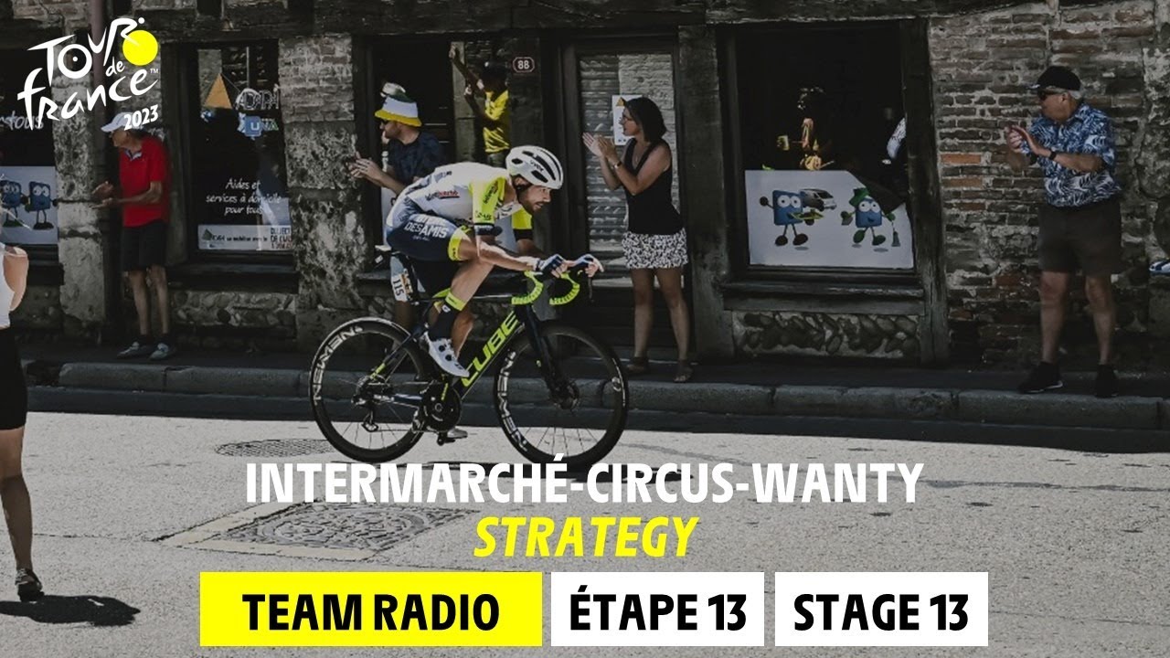 Strategy : Intermarché-Circus-Wanty Team Radio - Stage 13 - Tour de ...