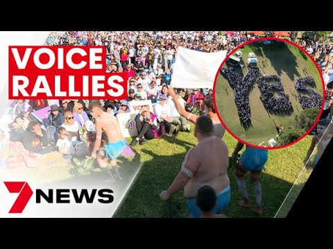 Thousands rally across Australia to promote ‘Yes’ vote campaign ahead ...