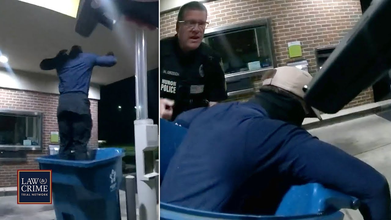 Bodycam: Ohio Bank Robber Drops From Drive-Thru Ceiling Before Arrest ...