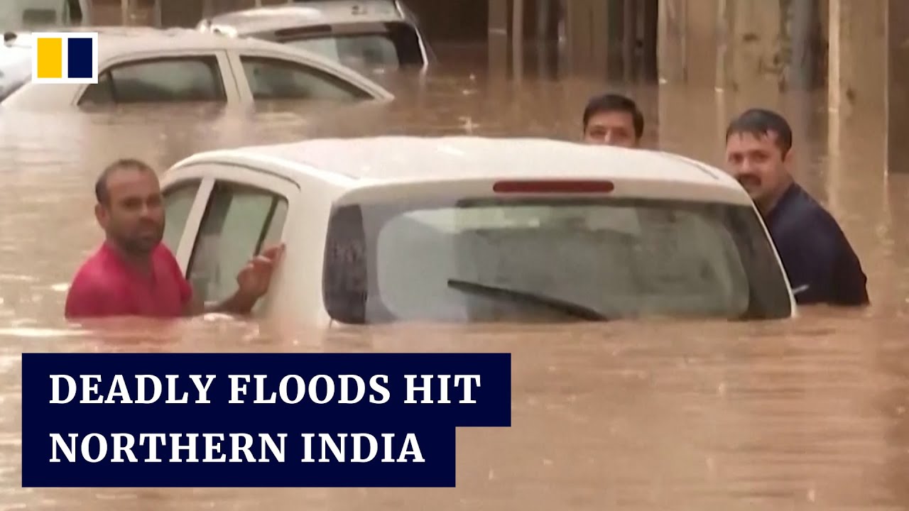 Monsoon rains bring deadly floods and landslides to northern India ...