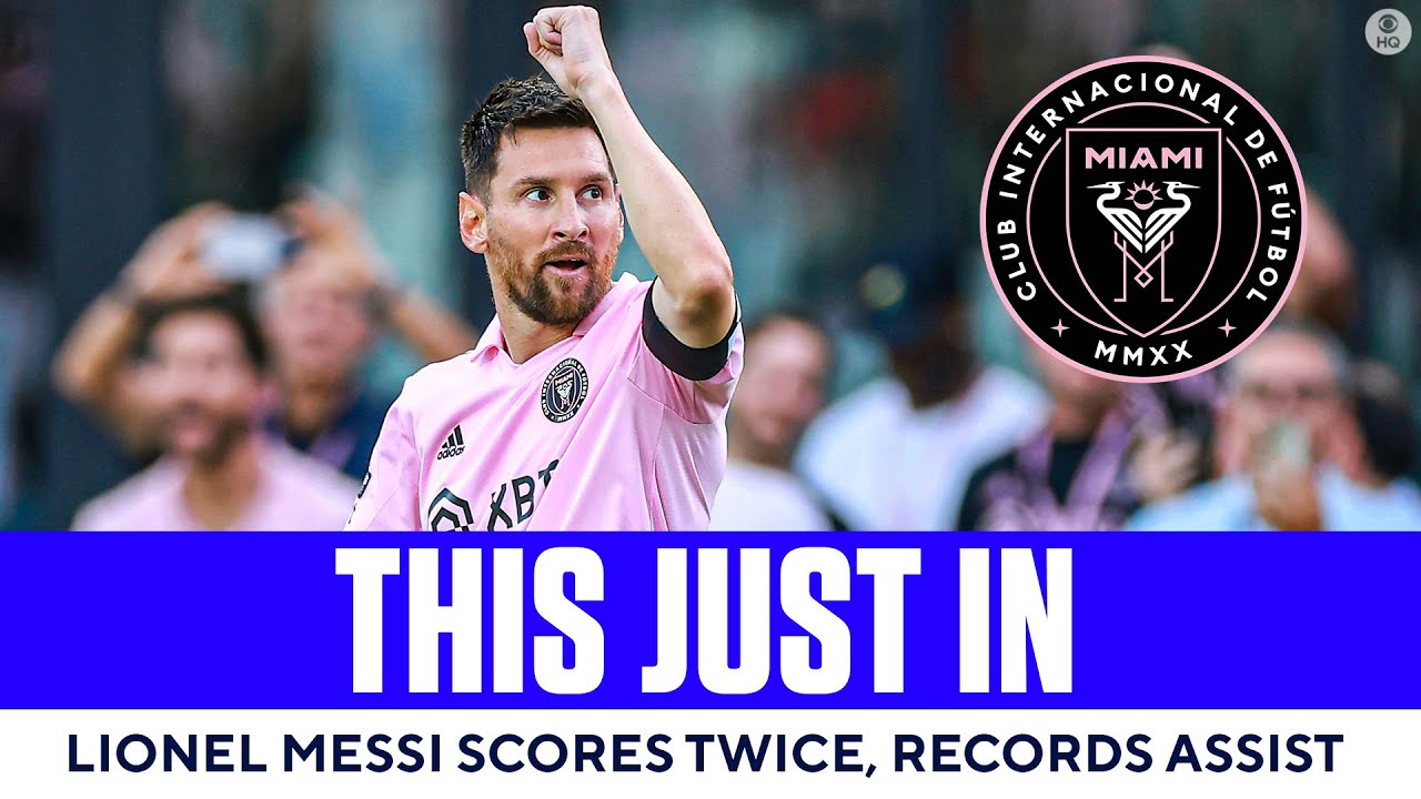 Lionel Messi SCORES TWICE, Records Assist in Inter Miami's 4-0 Victory ...