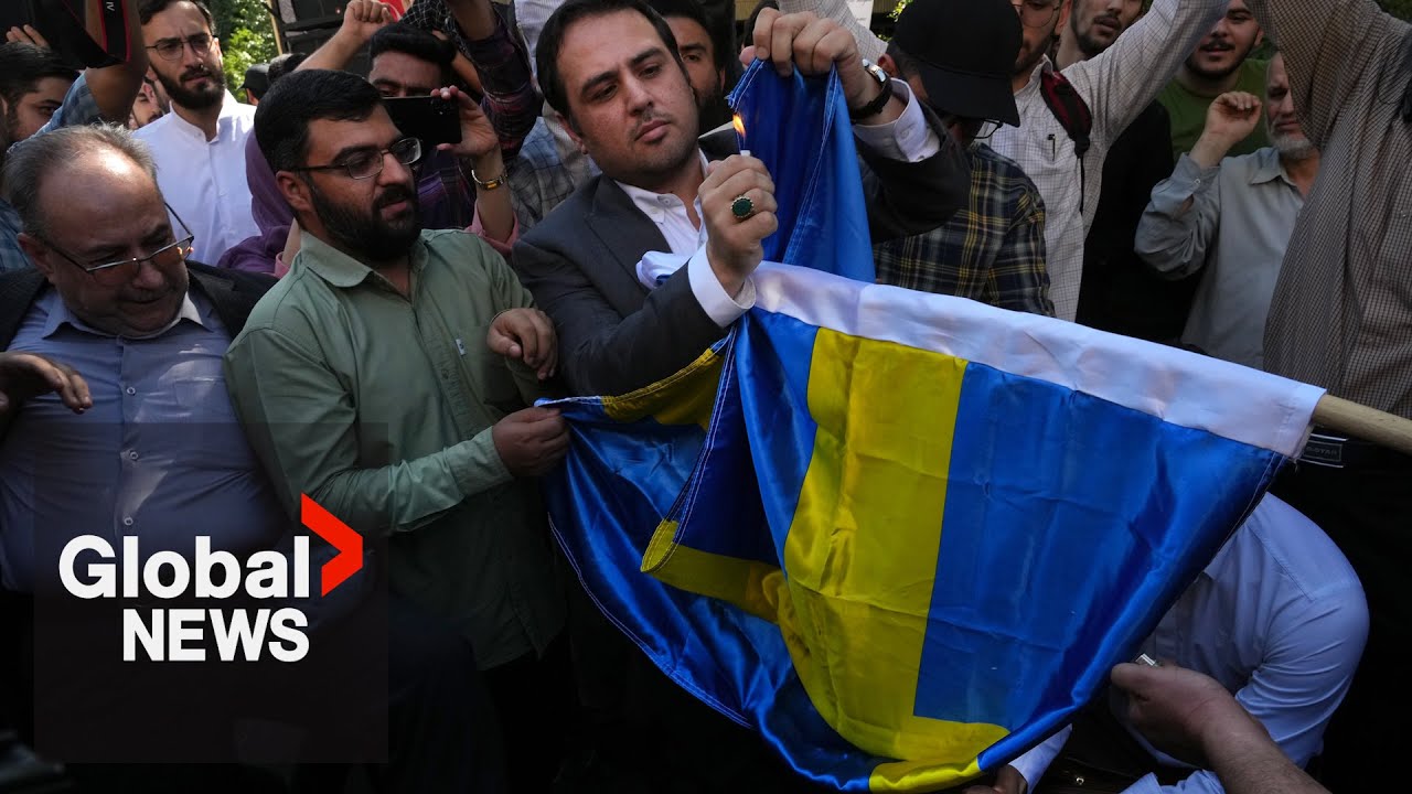 Quran burning protest in Sweden triggers outrage in Iran, Iraq and ...