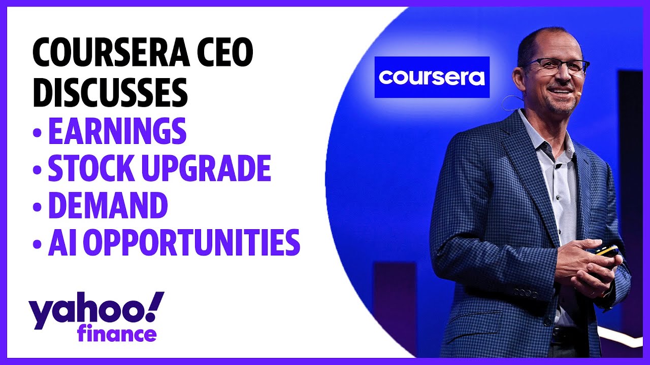 Coursera Stock Jumps On Earnings Upgrade AI creating Opportunities