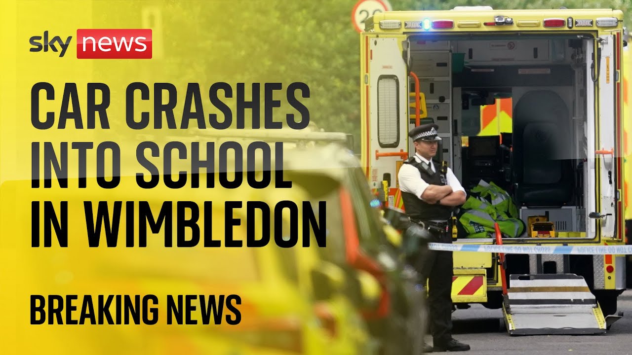 Land Rover crashes into school near Wimbledon tennis tournament - The Global Herald
