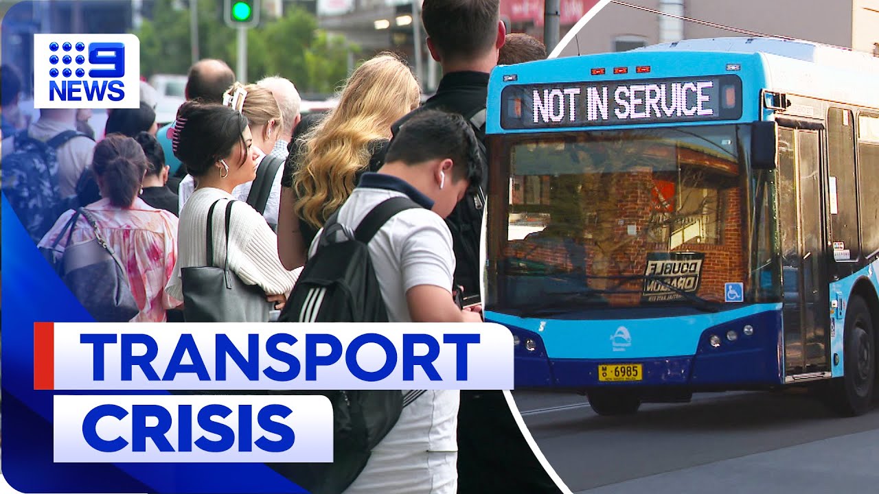 Sydney commuters left stranded as bus services are cancelled everyday ...