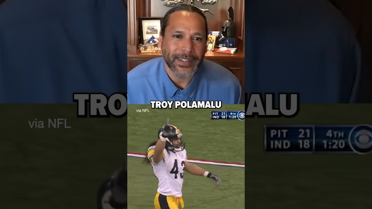 What is Troy Polamalu’s FAVORITE play of his career? #nfl #steelers ...