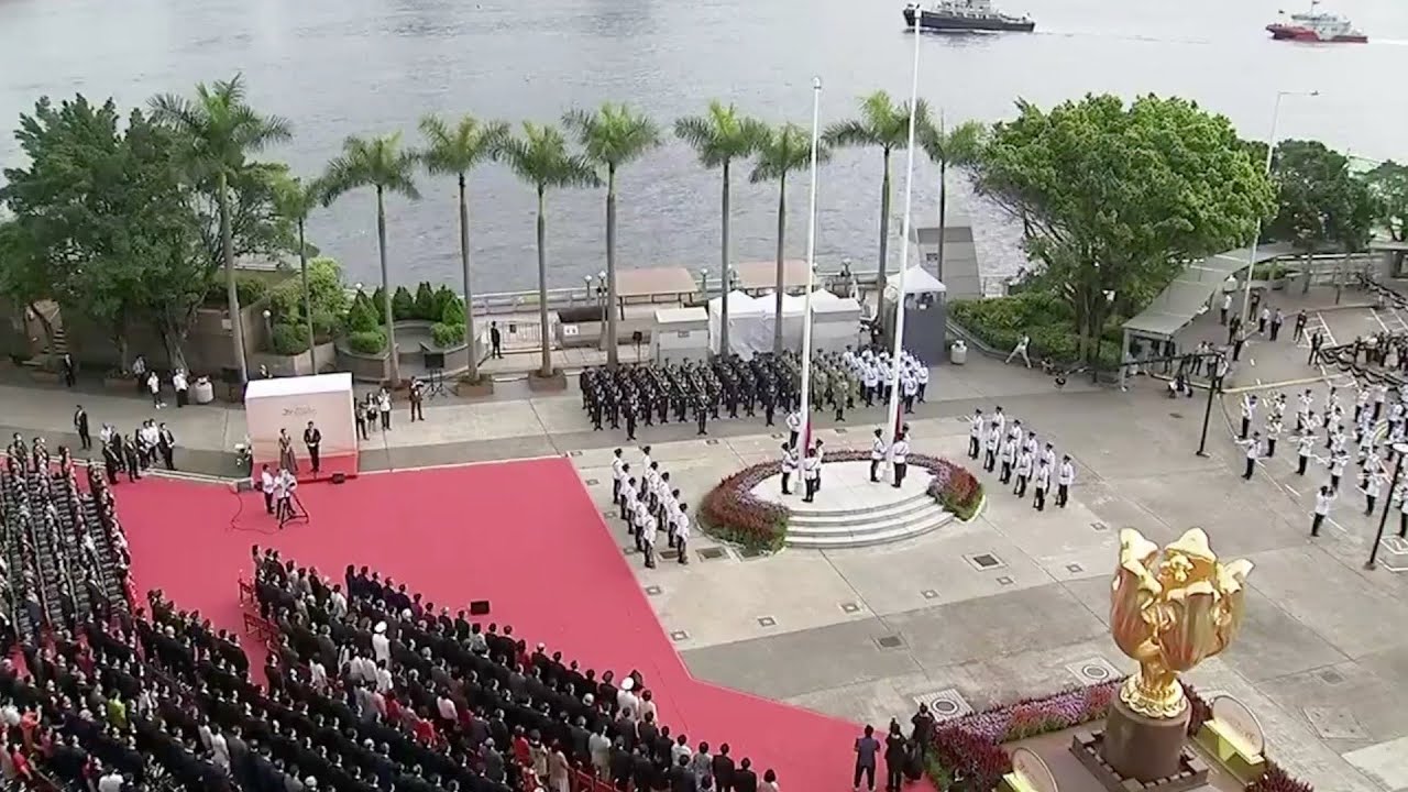 HK marks 26th anniversary of return to motherland with flag-raising ...