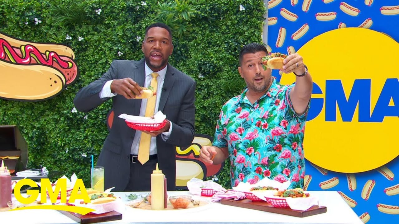 Chef Joe Isidori cooks up 3 dishes for National Hot Dog Day l GMA - The ...