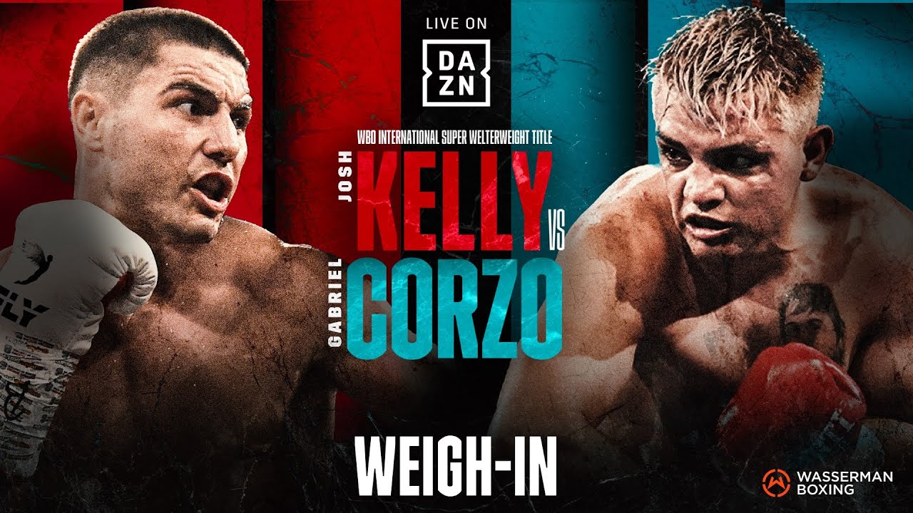 JOSH KELLY VS. GABRIEL CORZO WEIGH IN LIVESTREAM - The Global Herald