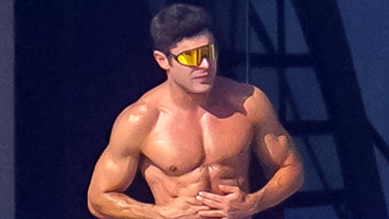 Zac Efron Flaunts Ripped Abs In St Tropez The Global Herald