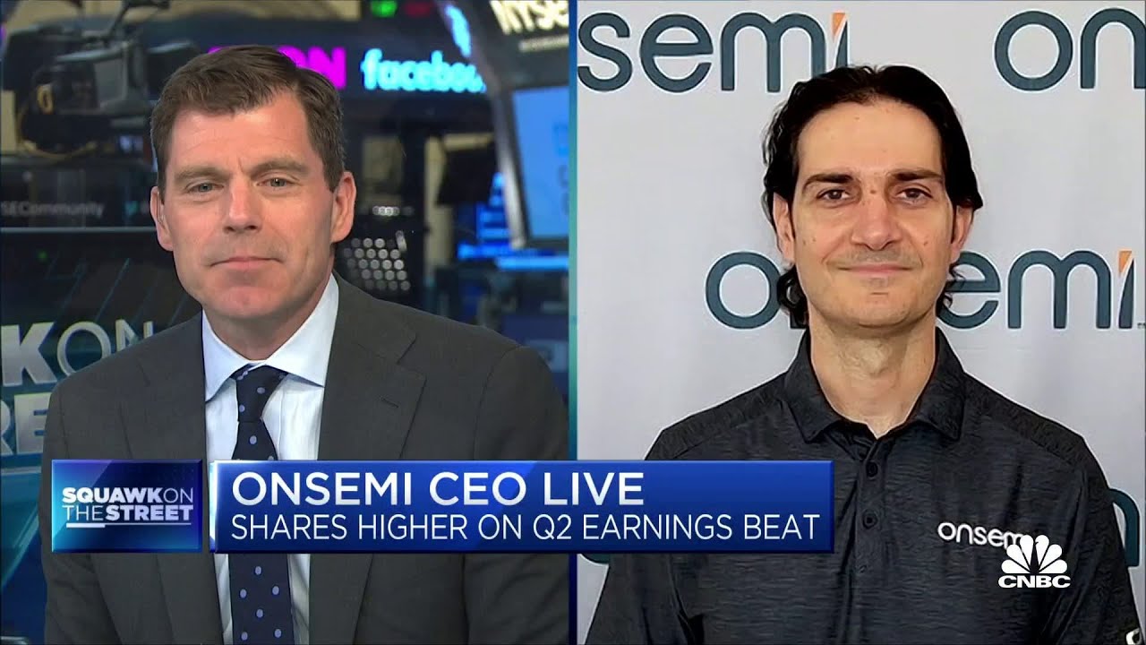 Onsemi CEO: Strength in electrification of auto market has given us ...