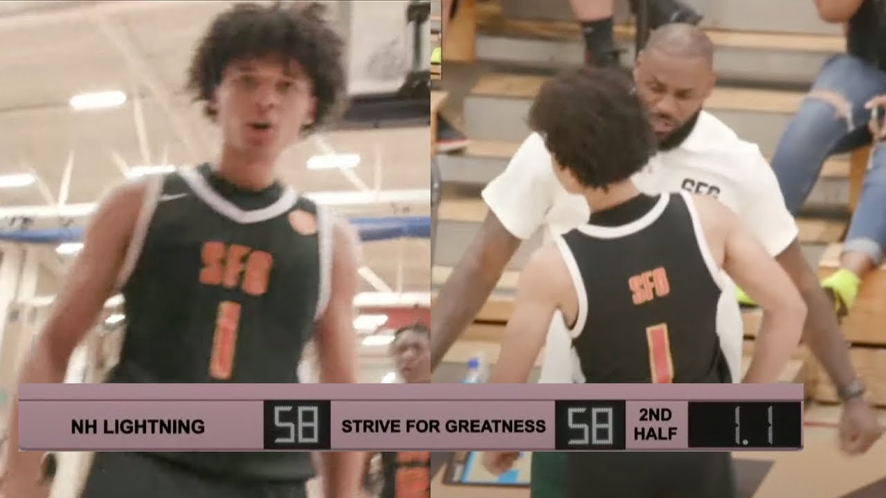 INSANE OT ENDING LeBron’s Strive for Greatness vs NH Lightning| NIKE ...