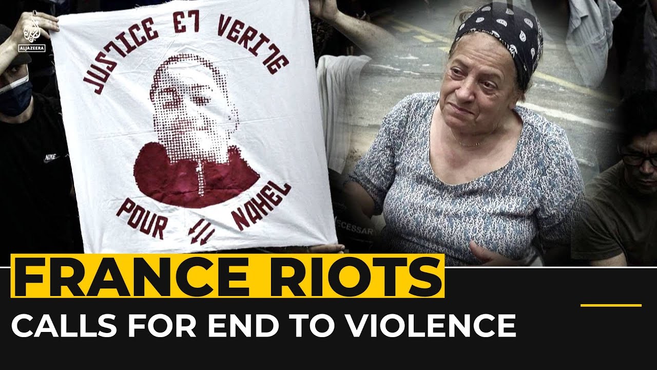 Slain teenager’s grandmother calls for end to riots in France - The ...
