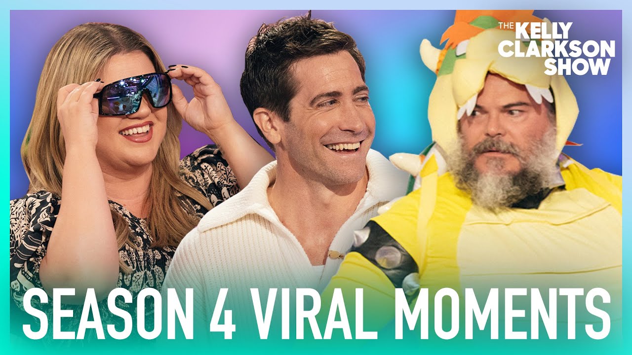 Kelly Clarkson Show Most Viral S4 Moments Ft. Jake Gyllenhaal, Keanu ...