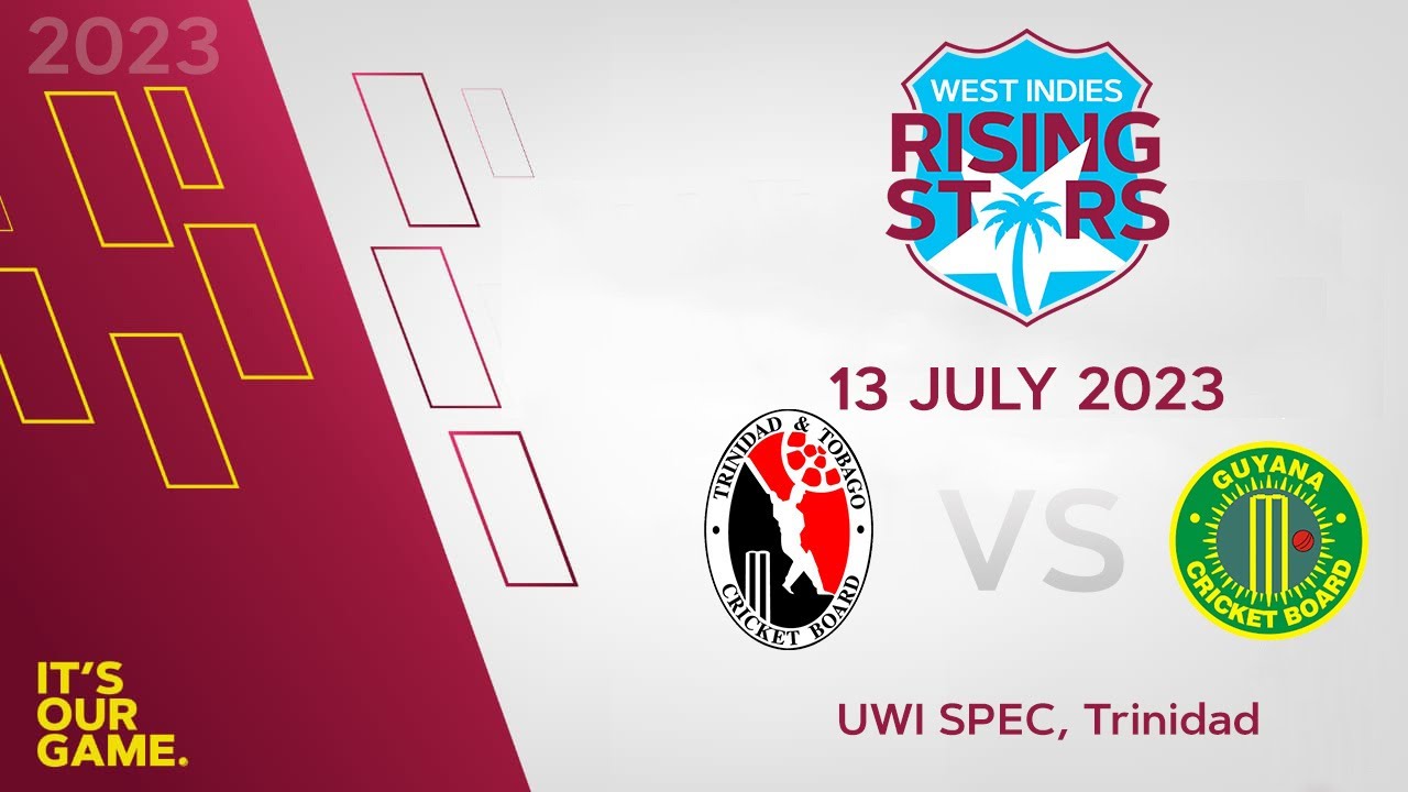 T&T v Guyana | CWI Women’s Under 19 30-over Championships 2023 - The ...