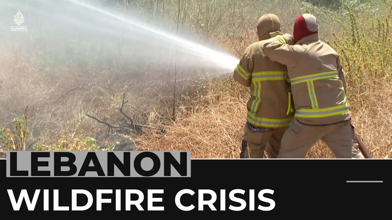 Lebanon wildfires: Firefighters hampered by gov’t budget freeze - The ...