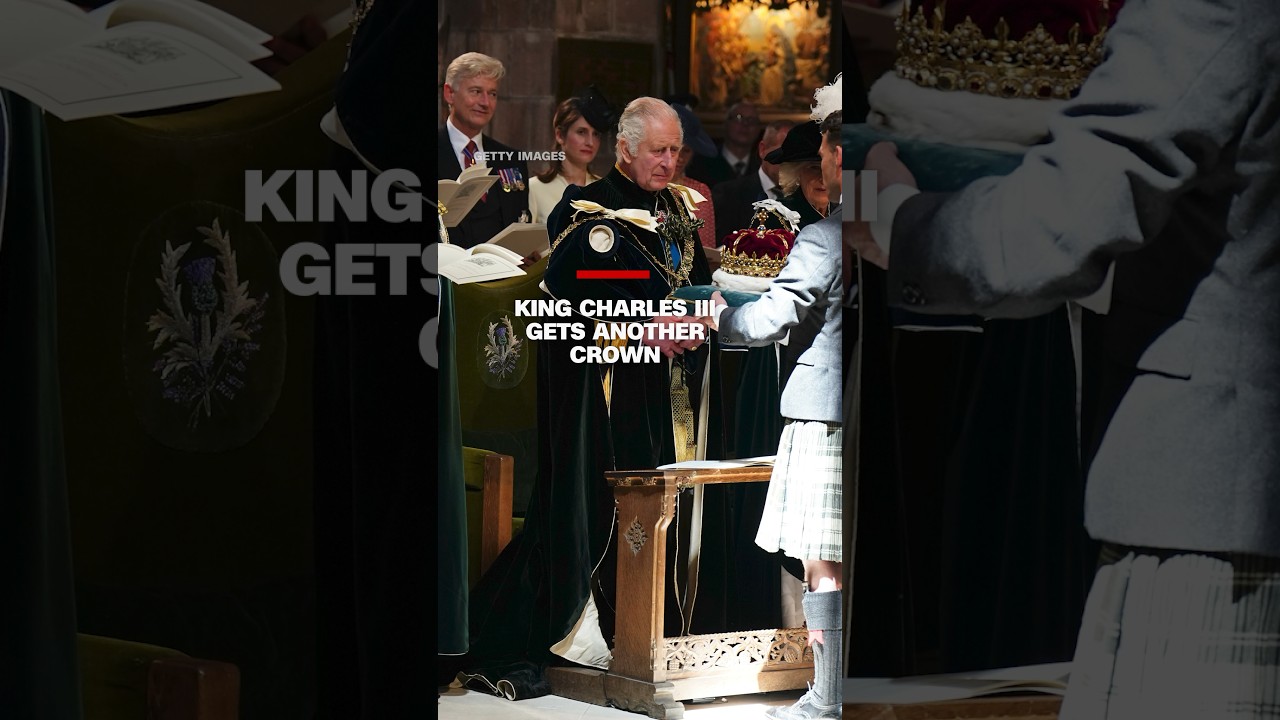 King Charles III gets another crown #cnn #royals #shorts - The Global ...