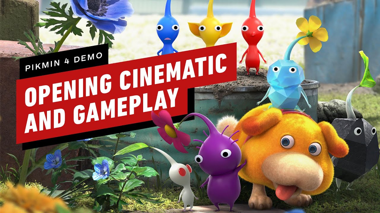 Pikmin 4 Demo - Opening Cinematic and Introduction Gameplay - The ...