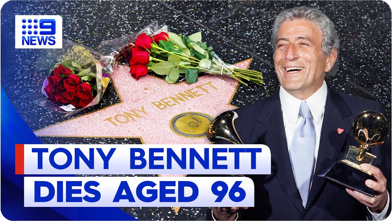 Tony Bennett dies aged 96 at his home in New York | 9 News Australia ...